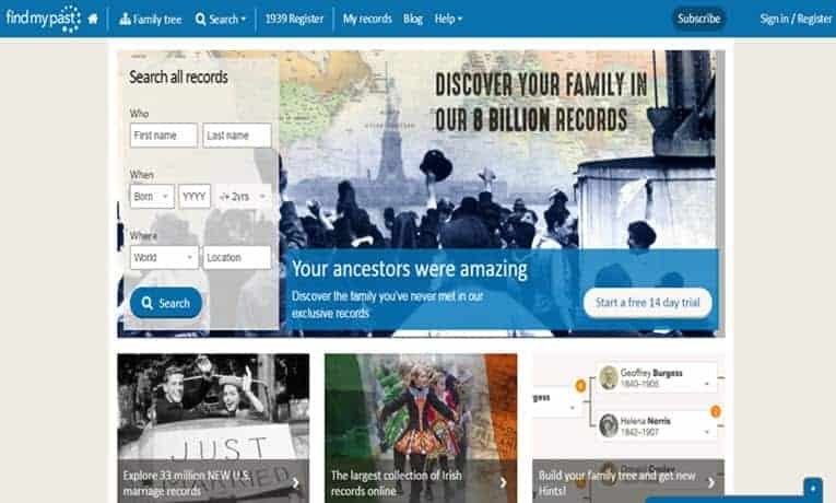 FindMyPast.com Reviews (2024) | Is FindMyPast Free & Safe?